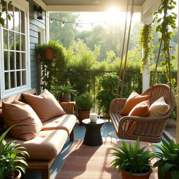 19 Front Porch Ideas To Try - Interiorshape | Best Interior Design ...