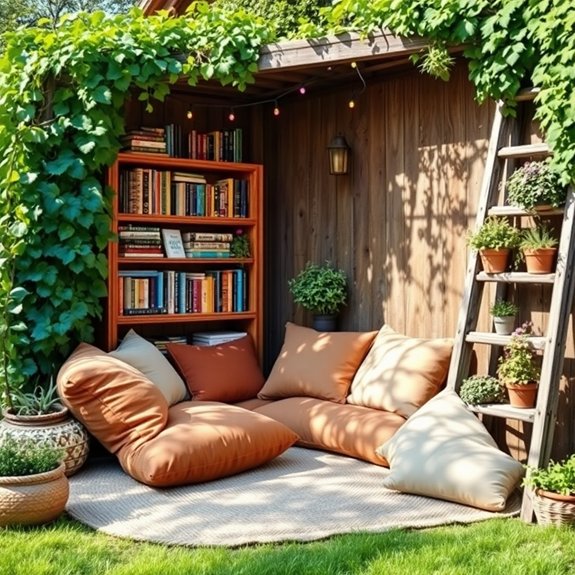 25 Creative Cozy Home Library Ideas - Interiorshape | Best Interior ...