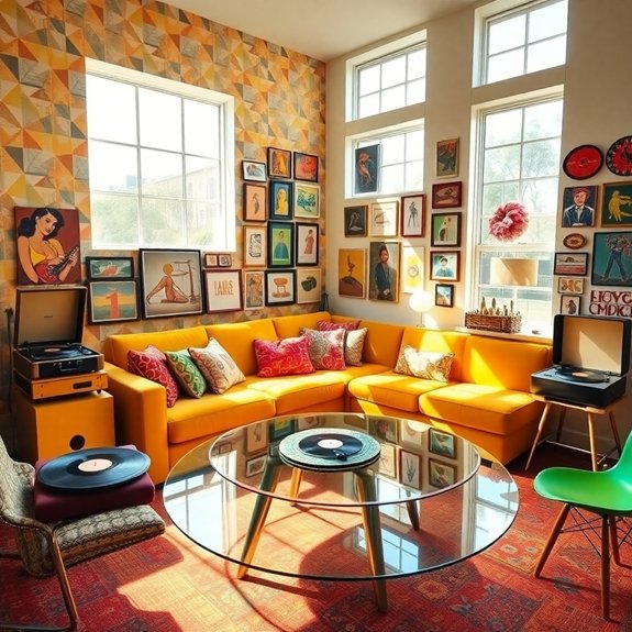 15 Creative Retro Room Ideas - Interiorshape | Best Interior Design ...