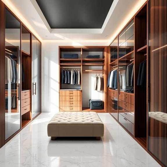 22 Stunning Modern Closet Designs - Interiorshape | Best Interior ...