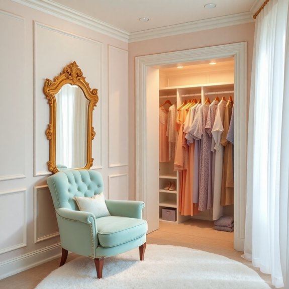 25 Stunning Dressing Room Design - Interiorshape | Best Interior Design ...