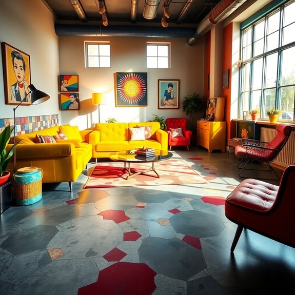 15 Creative Retro Room Ideas - Interiorshape | Best Interior Design ...