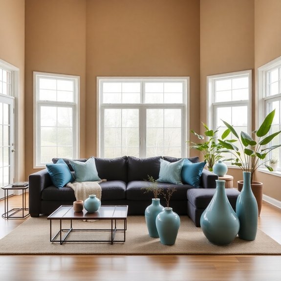 23 Creative Living Room Color Combination Ideas - Interiorshape | Best ...