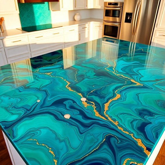 24 Creative Kitchen Countertops Ideas - Interiorshape | Best Interior ...