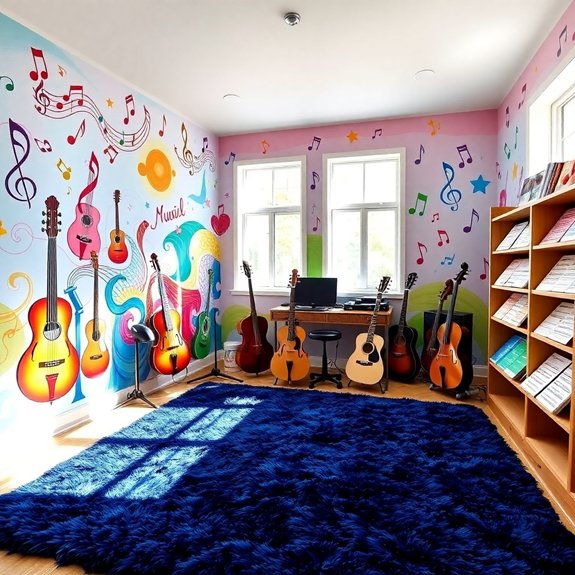 15 Creative Music Room Ideas - Interiorshape | Best Interior Design ...