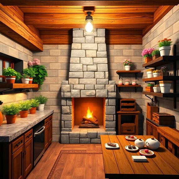 22 Minecraft Kitchen Ideas To Try - Interiorshape | Best Interior ...