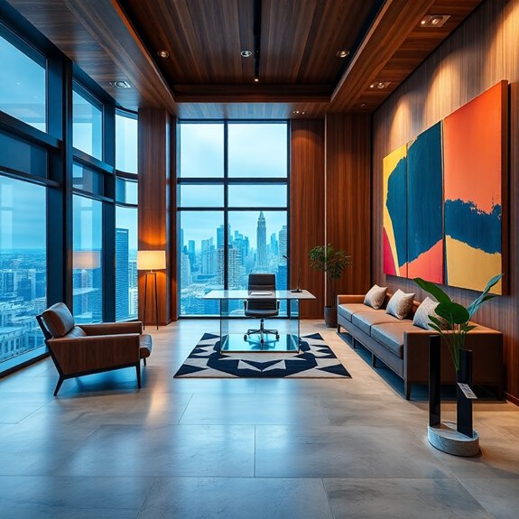 19 Luxury Modern CEO Office Design Ideas: Executive Comfort & Status ...