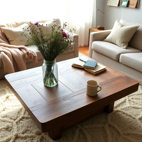 25 Creative Living Room Table Ideas - Interiorshape | Best Interior ...