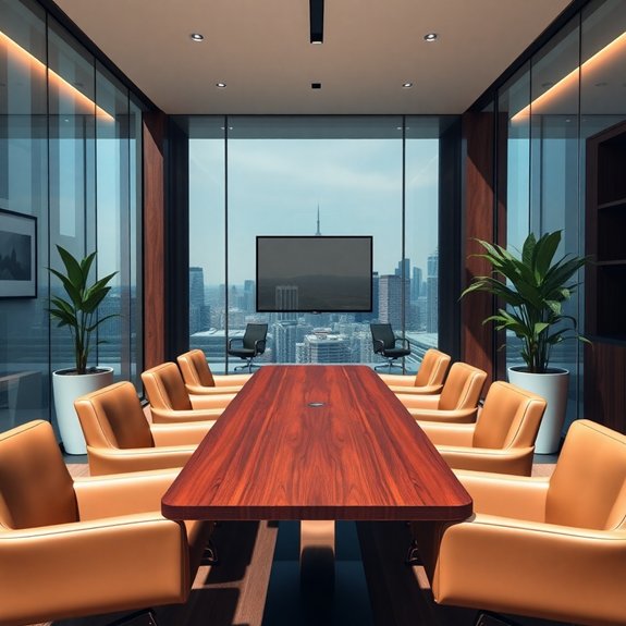 19 Luxury Modern CEO Office Design Ideas: Executive Comfort & Status ...