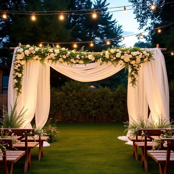 24 Backyard Wedding Ideas for a Romantic, Intimate Celebration - The Tanee