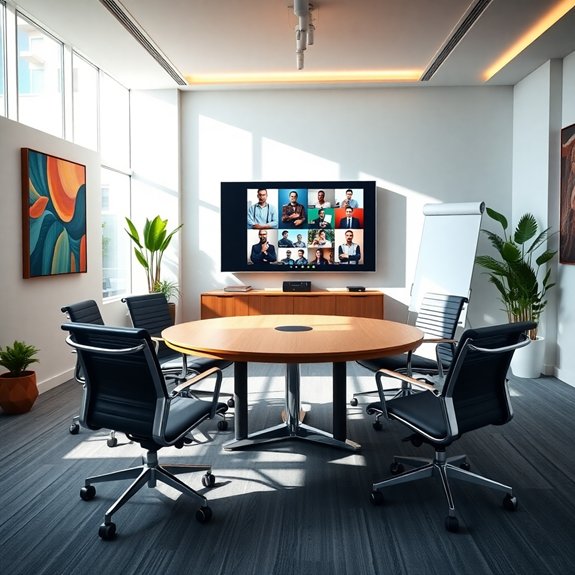 16 Meeting Room Design Ideas for Focused & Engaging Sessions - The Tanee