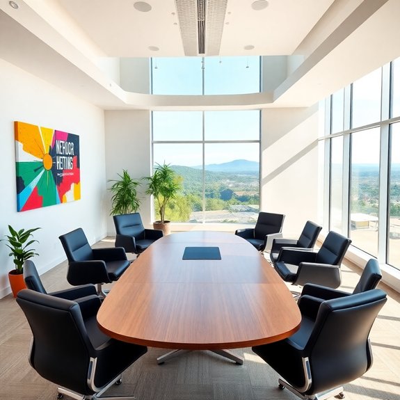 16 Meeting Room Design Ideas for Focused & Engaging Sessions - The Tanee
