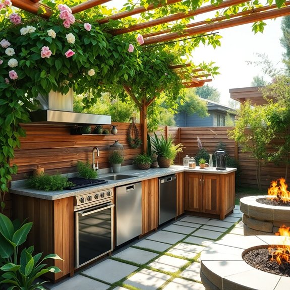 21 Backyard Kitchen Designs for Al Fresco Cooking & Entertaining - The ...