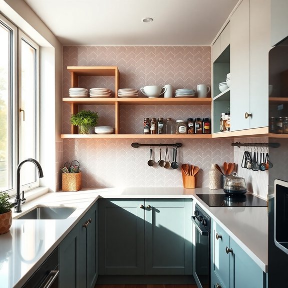 19 Best Kitchen Layouts and Solutions for Small Spaces - The Tanee