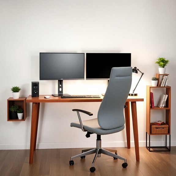 24 Computer Desk Setup Ideas for Comfort, Efficiency & Aesthetic - The ...